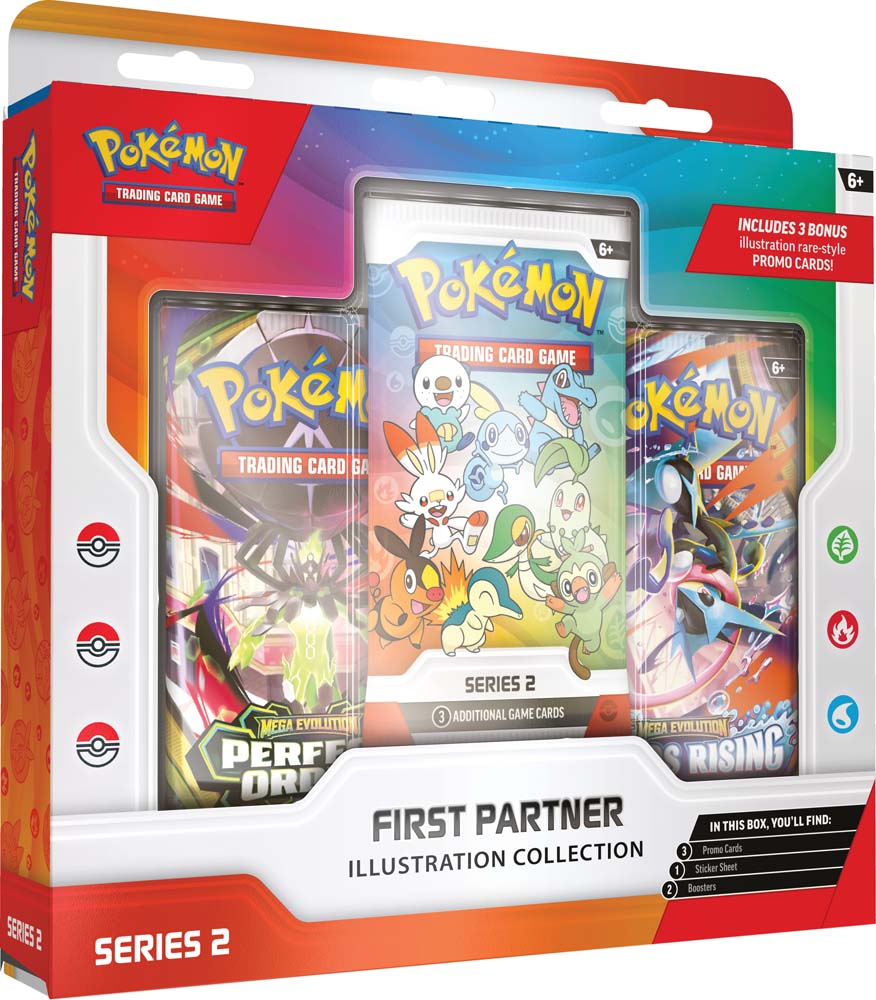 Pokemon TCG: First Partner Illustration Collection—Series 2 (PRE-ORDER ...